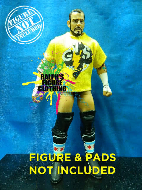 CM Punk Yellow GTS Shirt – Ralph's Figure Clothing