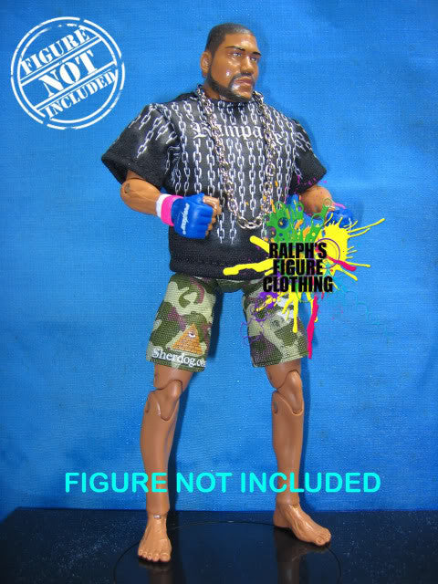 MMA Rampage Jackson Shirt and Chain – Ralph's Figure Clothing